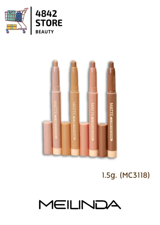 (Matte)(MC3118) MELINDA MATTE POP EYE STICK เมลินดา แมทท์ ป๊อป อาย สติ ...