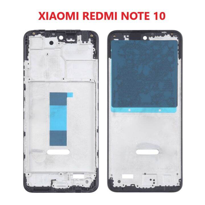 FRAME XIAOMI REDMI NOTE 10 4G ~ TATAKAN BESI / TULANG TENGAH / BEZZEL ...