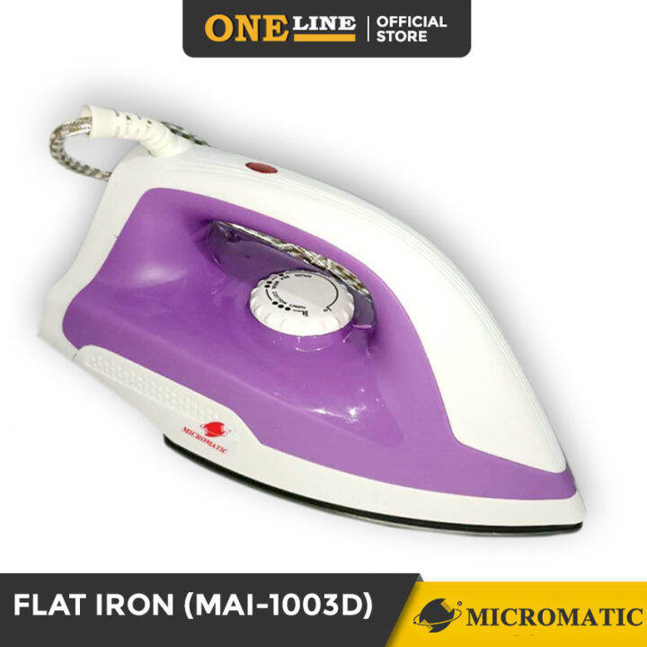 Oneline | Micromatic MAI-1003D Dry Ironing Function 1000W Flat Iron ...