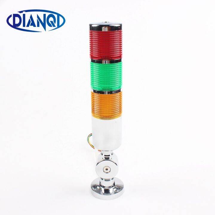 12V 24V Safety Stack Lamp Red Green Yellow Flash Industrial Tower ...