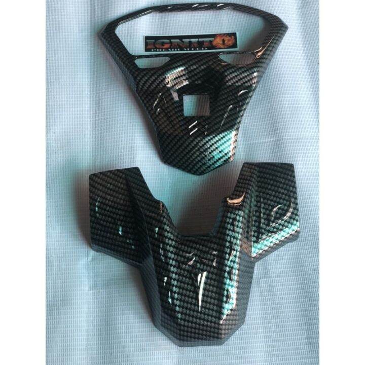 2 in 1 carbon set garnish for New Click/Honda Click 150i 125i/Game ...