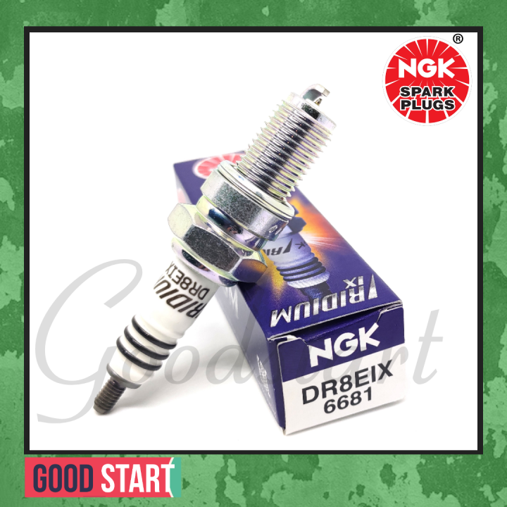 NGK IRIDIUM SPARK PLUG DR8EIX EURO MOTORS DAAN HARI 125/150/175, EURO ...