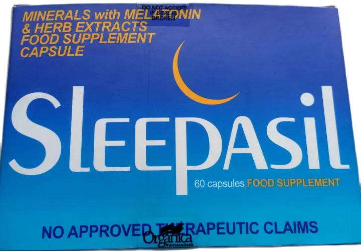 Sleepasil 3mg melatonin for good sleep supplement 5 capsules only ...