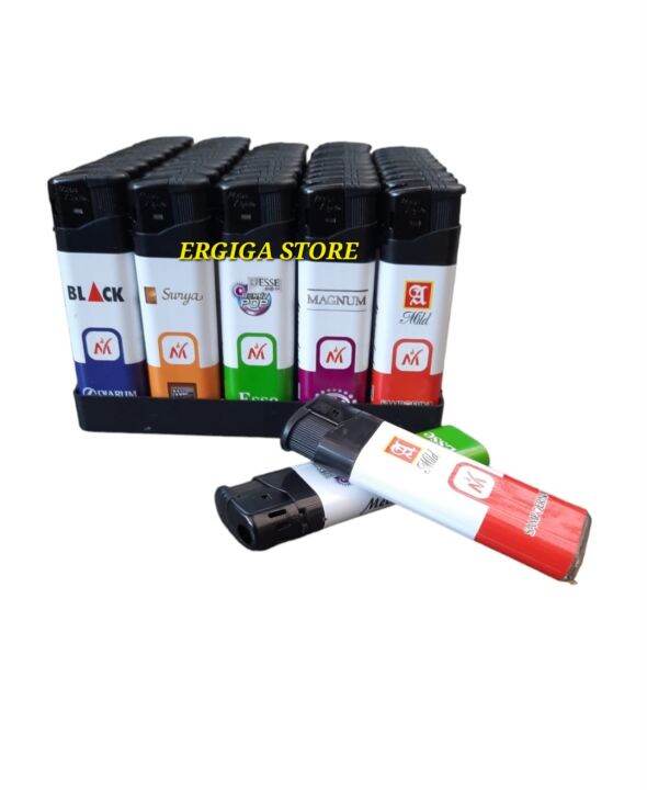 Korek Api Gas F 011A Korek Api Magnet Model Rokok Putih F 011 A Model ...