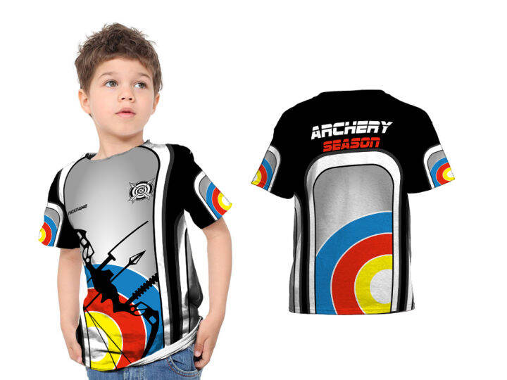 Baju Tshirt Kaos Anak New Jersey Archery Olahraga Panahan 07 Full ...