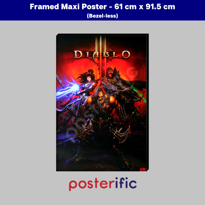 Diablo III - Poster (61 cm X 91.5 cm) | Lazada
