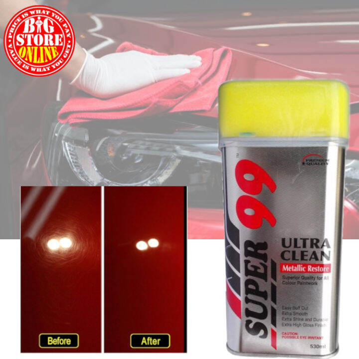 Super 99 cleaner & Wax quality Ultra Clean Metallic Restore (530ML ...