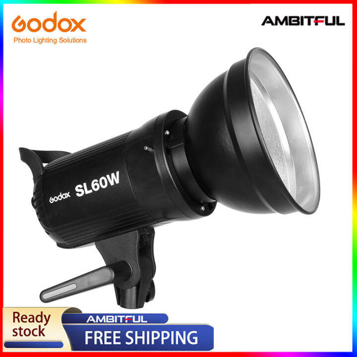 Godox SL-60W 60Ws 5600 White Version LED Video Light Studio Continuous ...