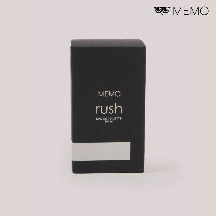 Memo Rush Woody Spicy Scent Eau De Toilette - Perfume For Men 100ML ...