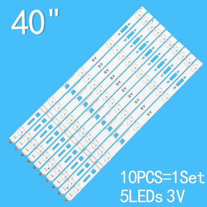 TKDMR 10PCS/lot LED Backlight Strips Sony 40R452 for 40inch TV Sony KDL-40R355B KDL-40R485A KDL ...