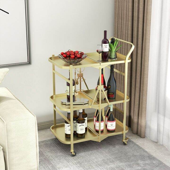 Restaurant Living Room Trolleys Household Folding Lockers Coffee Shop ...
