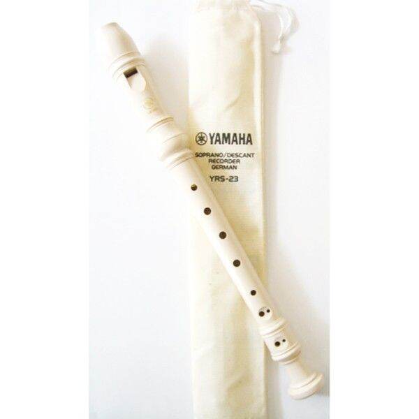 [งานคุณภาพ!!] Yamaha Soprano Recorder ขลุ่ยรีคอร์เดอร์ รุ่น YRS-23 สี ...