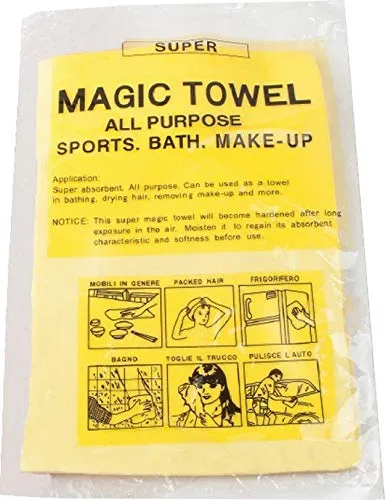 1 Pc. Super Magic Towel Super Absorbent yello towell | Lazada PH