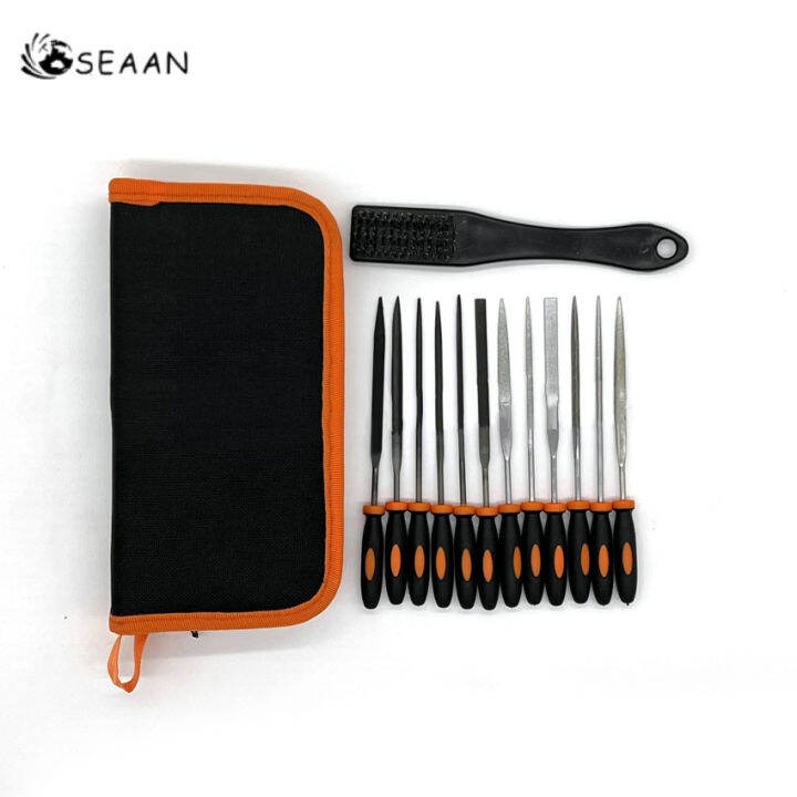 Small File Set, Needle Diamond File 13 Pieces, 6 Jewelry Files And 6 ...