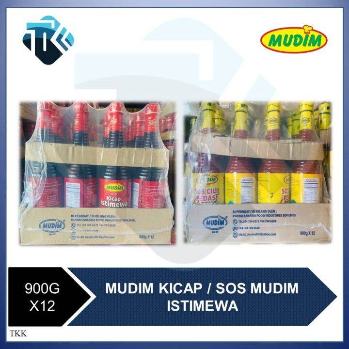 SOS CILI / KICAP MUDIM ISTIMEWA 900G X12 (CARTON) | Lazada