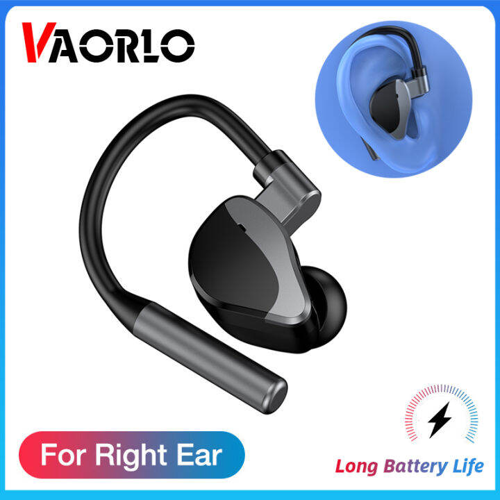 VAORLO Original Bluetooth Business Earphone Wireless Sport Ear-hook Headset Smart Touch Control ...