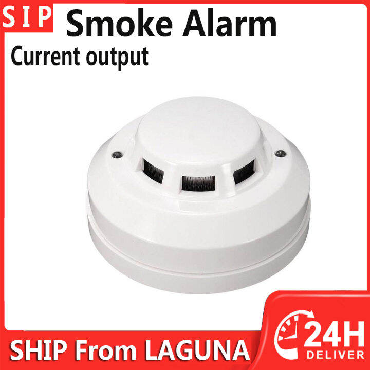 Fire Alarm 2/4 Wire DC9-36V Network Photoelectric Smoke Detector For ...