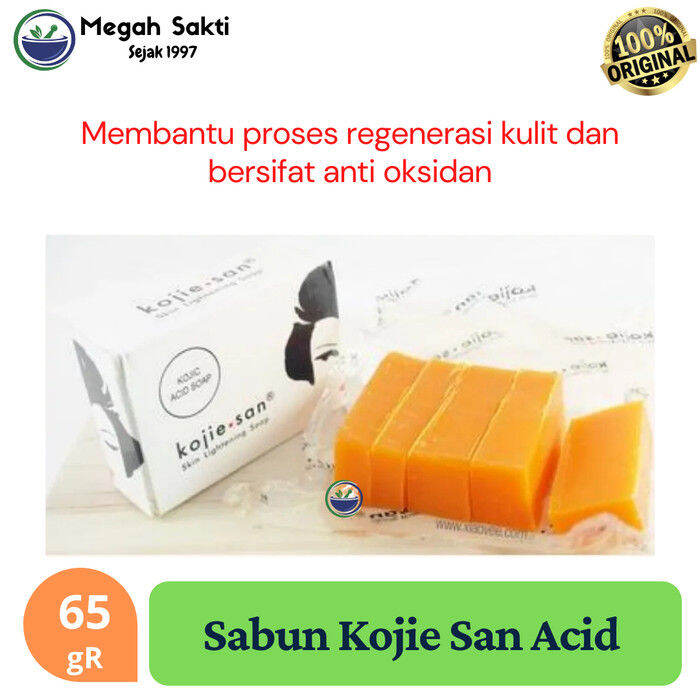 MTS - Sabun Kojie San 65 gR - Kojie San Kojic Acid Skin Lightening Soap ...