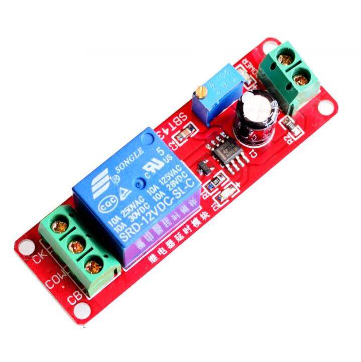 NE555 delay monostable switch module Delay switch (12v) vehicle ...