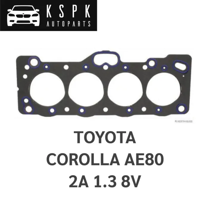 ประเก็นฝาสูบ TOYOTA COROLLA AE80 2A 1.3 8V | Lazada.co.th