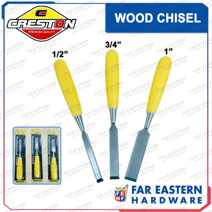 CRESTON Wood Chisel (Sold per piece) CRHT | Lazada PH