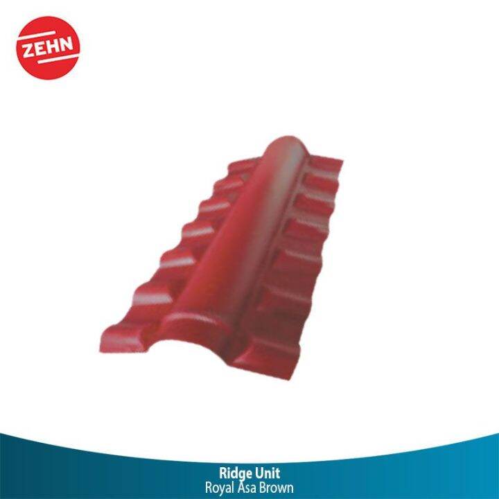 Zehn Bubungan Atap Genteng Royal Ridge Unit Upvc Asa Brown | Lazada ...