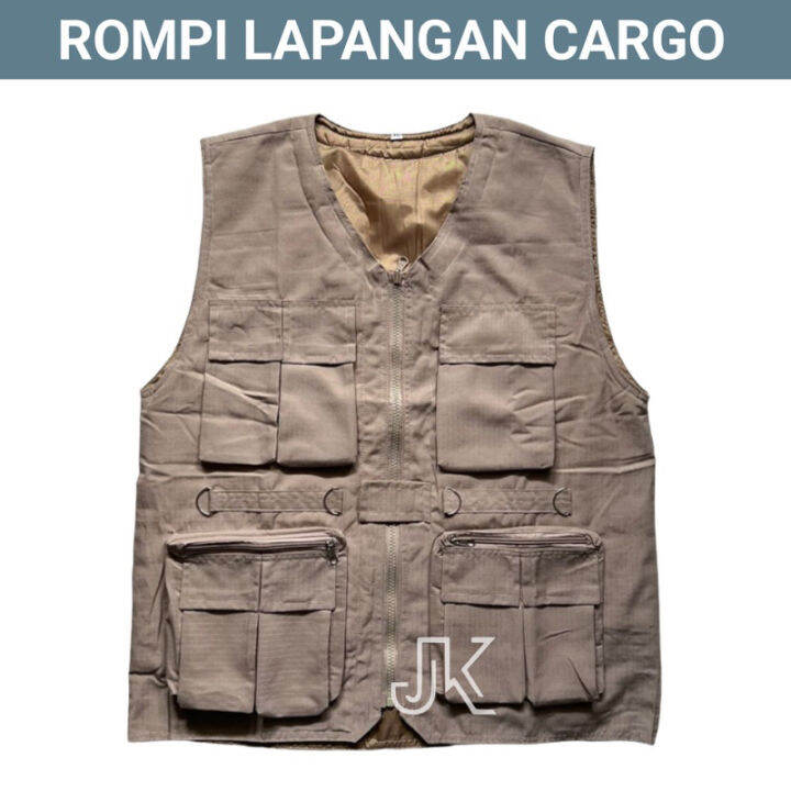 DNVLS - Rompi / ROMPI LAPANGAN OUTDOOR MULTIFUNGSI / Rompi Cargo ...