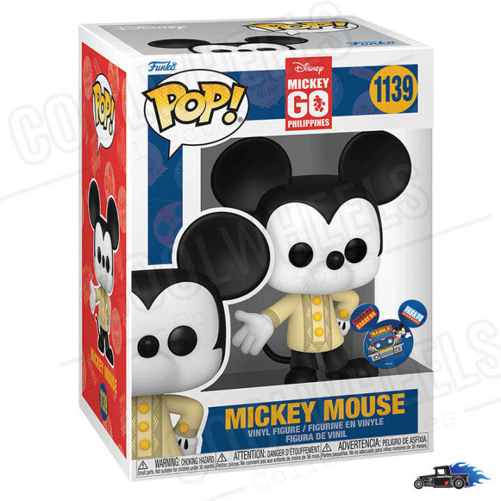 Funko Pop! Disney Mickey Go Philippines #1139 Mickey Mouse (Philippines ...