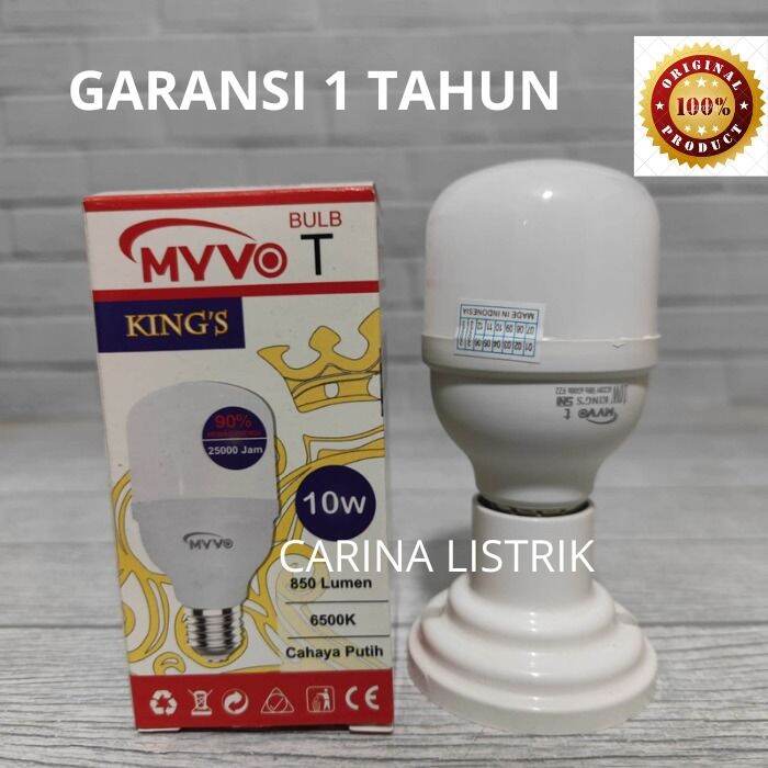MYVO KINGS LAMPU LED CAPSULE 10W 10 WATT PREMIER REVO VARIO SNI E27 ...