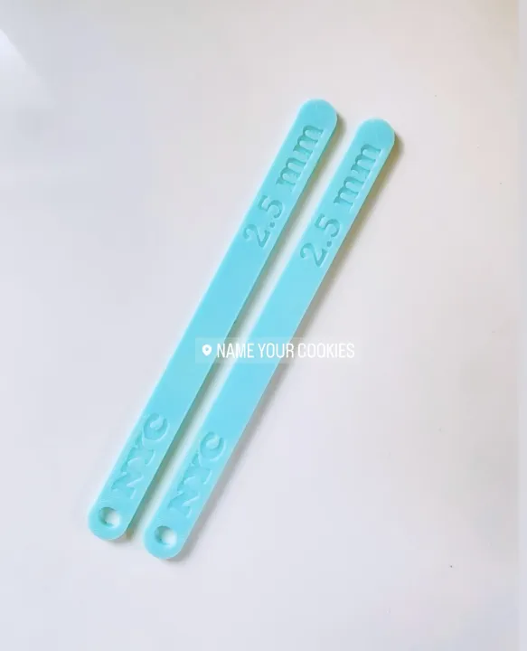 Fondant/Dough MEASURING STICKS (for thickness) SET | Lazada PH