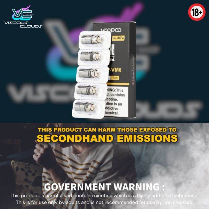 （New product） VooPoo Drag S/X OCC PNP-VM6 0.15ohms (LEGIT) | Lazada PH