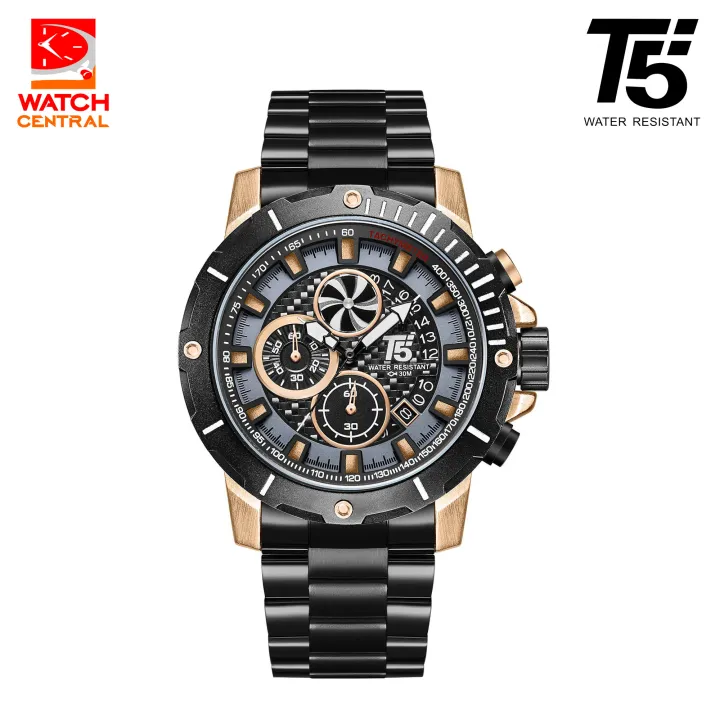 T5 Watches H3787G Chronograph Water Resistant | Lazada PH