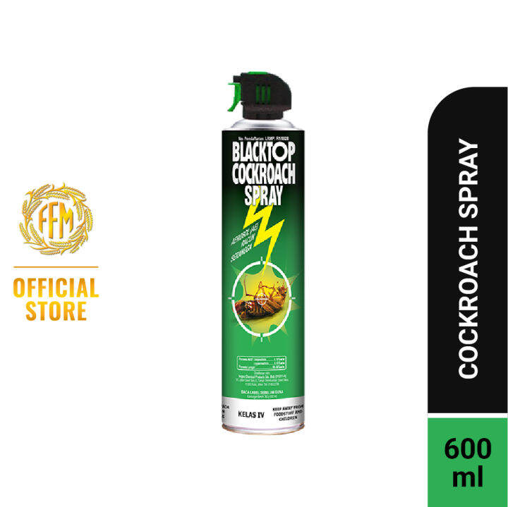 BlackTop Cockroach Spray 600ml | Lazada
