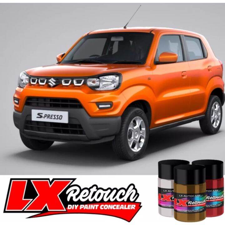 (S-PRESSO)10ml LX RETOUCH DIY PREMIUM CAR PAINT SCRATCH CONCEALER FOR ...