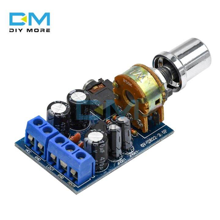 Seasboat TDA2822 TDA2822M Mini 2.0 Channel 2*1W Stereo Audio Power ...