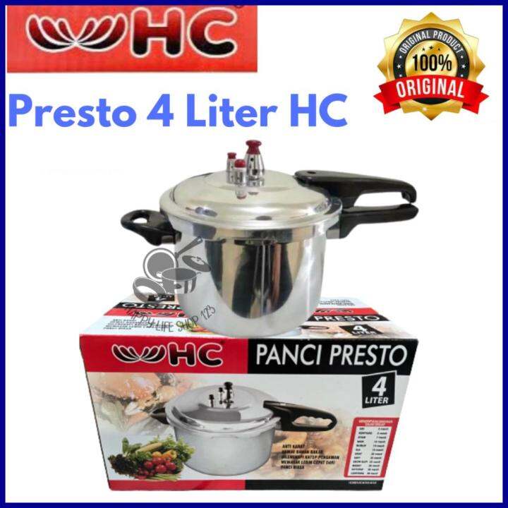 Presto 4 Liter HC/Panci Presto 4 Liter HC | Lazada Indonesia
