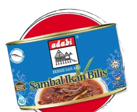 🌶 [READY STOCK] ADABI SAMBAL IKAN BILIS DALAM TIN 160g 🌶 | Lazada