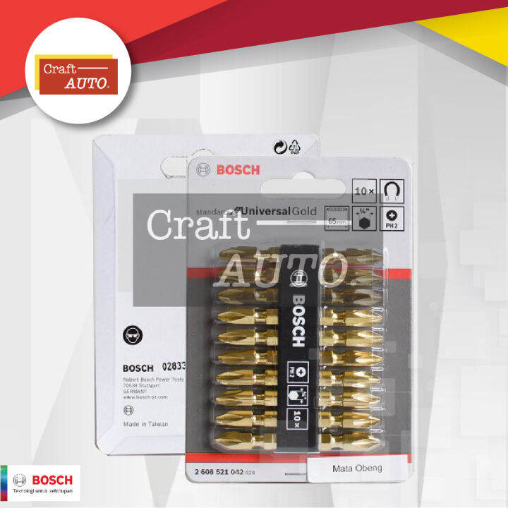 Screwdriver Bit (PH2-65MM) (10 Pcs) | Lazada Indonesia