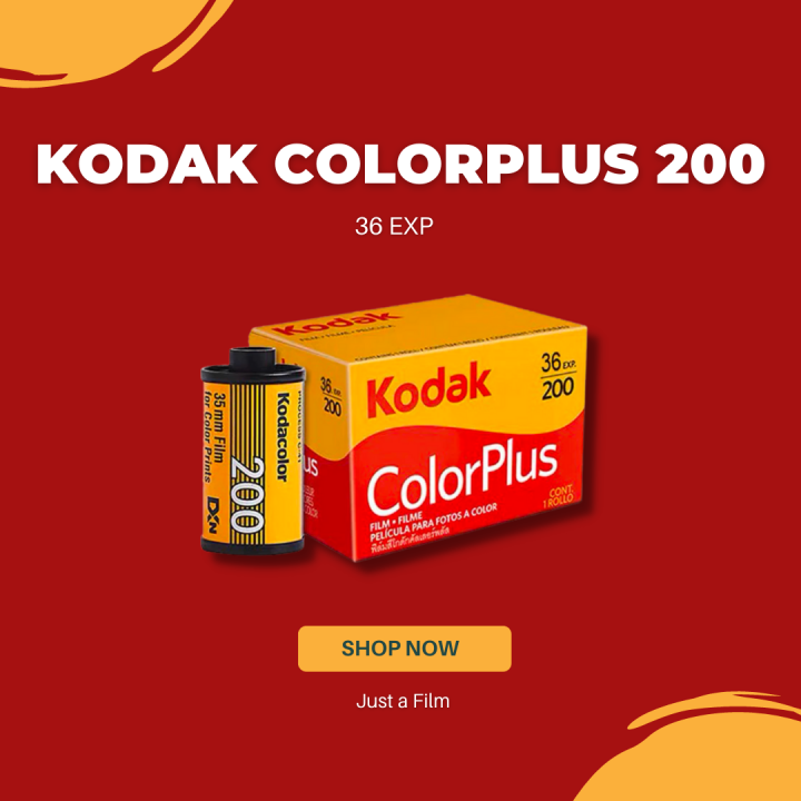 (Color Film) Kodak ColorPlus 200 35mm Film (10/2024) | Lazada.co.th