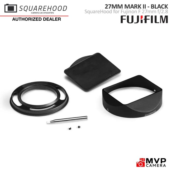 SQUAREHOOD for Fuji XF 27mm f2.8 Mk II Square Hood MVP CAMERA | Lazada PH