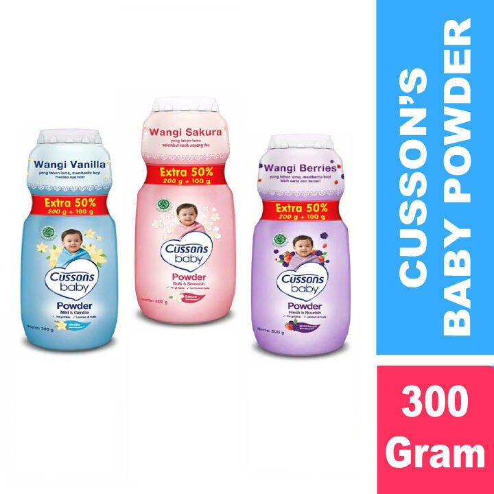 Cussons Baby Powder Fresh & Nourish / Mild & Gentle / Soft & Smooth ...