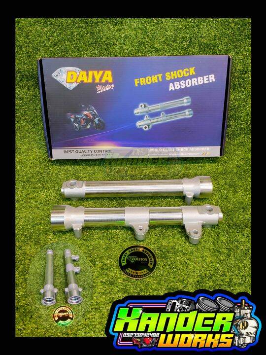 LIGHTEN FRONT SHOCK COVER DAIYA HONDA XRM 110 SILVER | Lazada PH