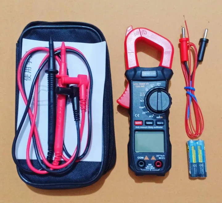 แคมป์มิเตอร์ NENG ST209 Digital Multimeter วัดกระแสได้ทั้ง AC และ DC ...