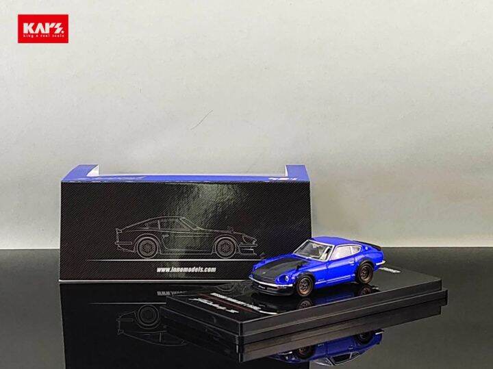 INNO64 NISSAN FAIRLADY Z (S30) Blue with carbon Hood | Lazada.co.th