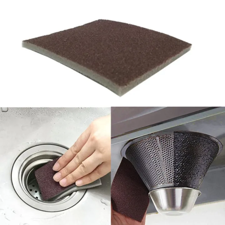 【COOK HOME】Magical Nano Emery sponge wipe kitchen cleaning Dish Brush ...