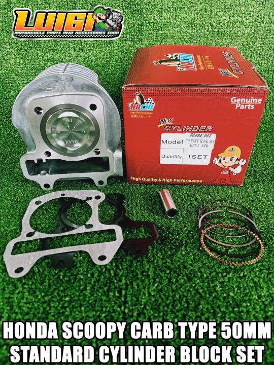 HACHI HONDA SCOOPY 50MM STANDARD CYLINDER BLOCK SET | Lazada PH