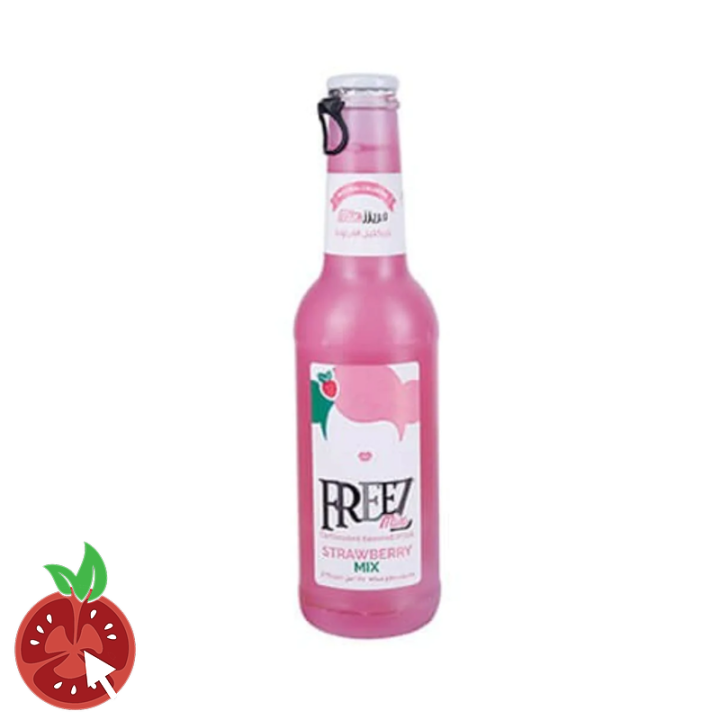 Freez Mix - Strawberry - Non Alcoholic - Carbonated Soda Flavored Cold ...