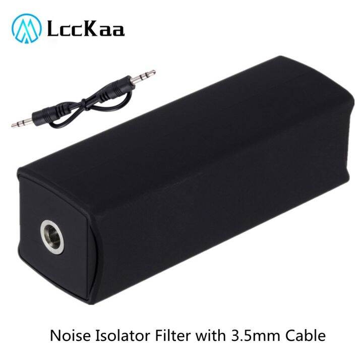 【สายสัญญาณเสียง】สายลำโพง LccKaa 3.5มม. Aux Audio Noise Filter Ground Loop Noise Isolator ขจัด ...