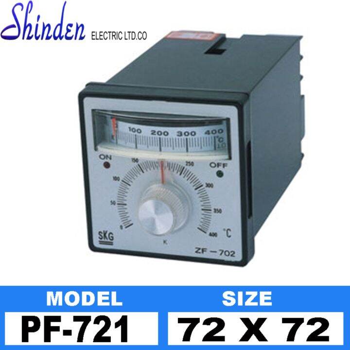 SHINDEN Electric Ltd Co Temperature Controller Model PF-721 SIZE 72 X ...