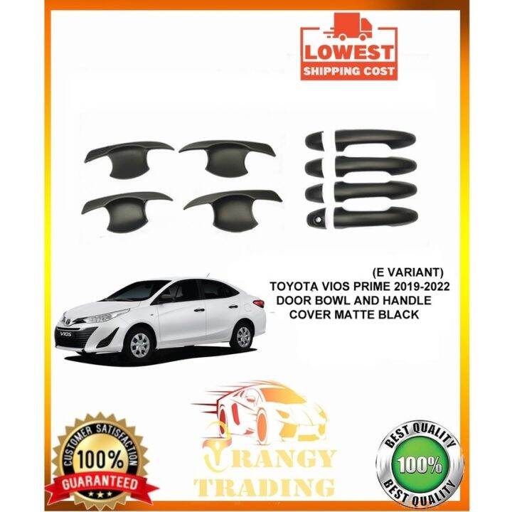 Vios 2019 to 2023 E VARIANT Door Bowl and Handle black 2020 2021 2022 ...